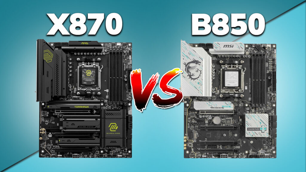 X870 vs B850 : Quelle carte mère choisir