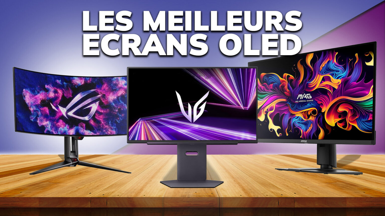 Les Meilleurs écrans OLED PC (2025)